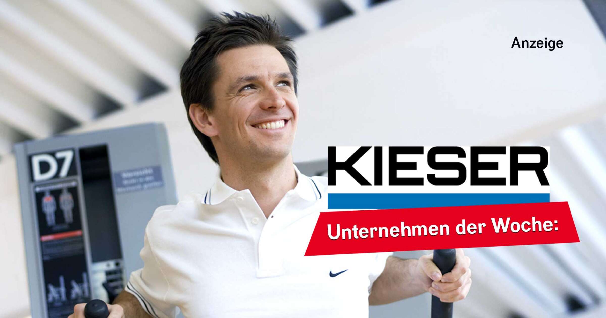 Unternehmen der Woche: Kieser - Spezialist für Krafttraining
